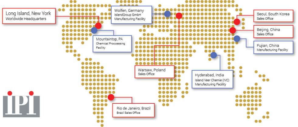 Locations | Island Pyrochemical Industries
